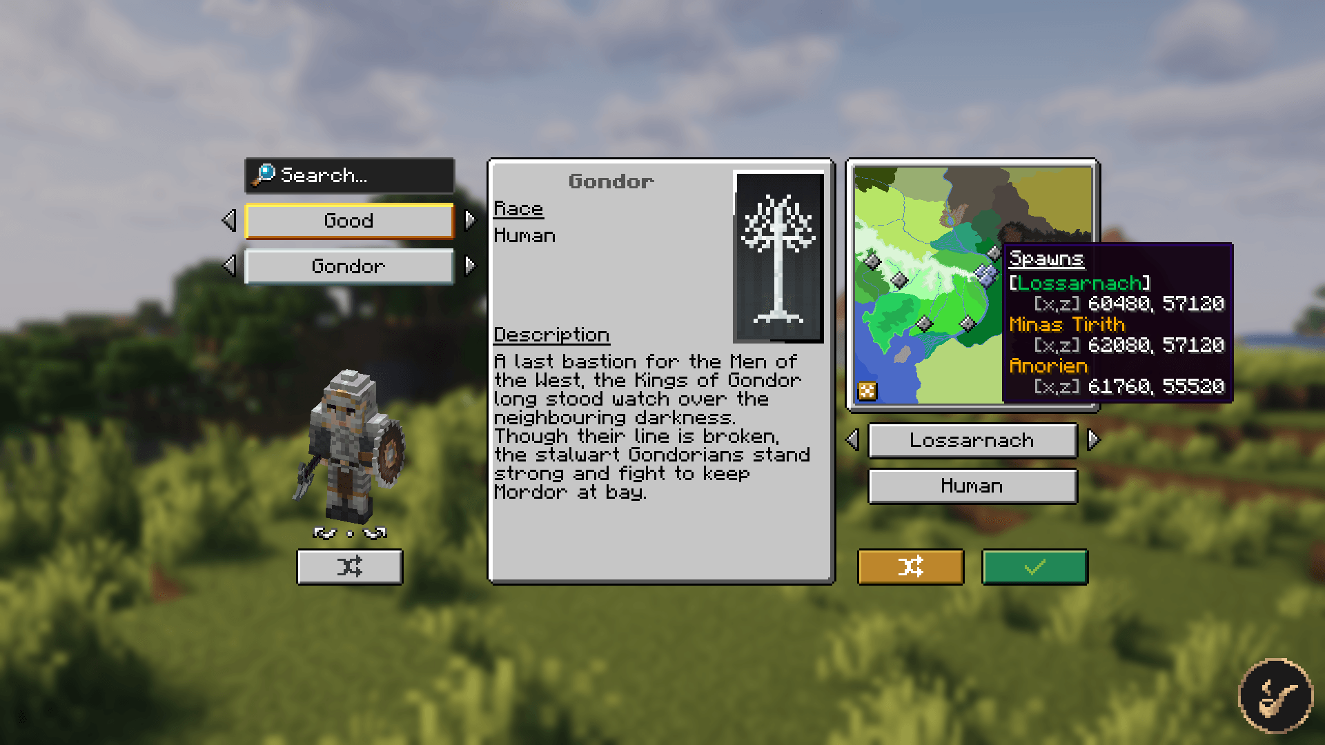 Middle-earth - Gallery - Minecraft Mods - CurseForge