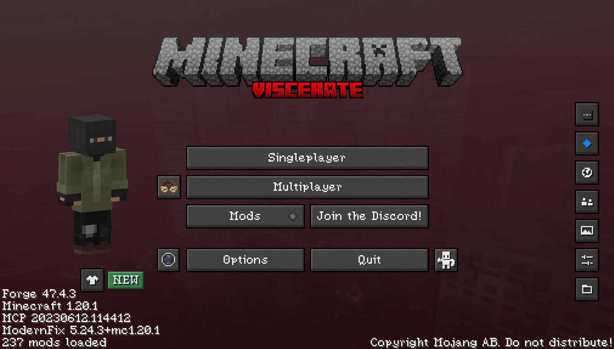 VISCERATE Custom Panorama - Gallery - Minecraft Resource Packs - CurseForge