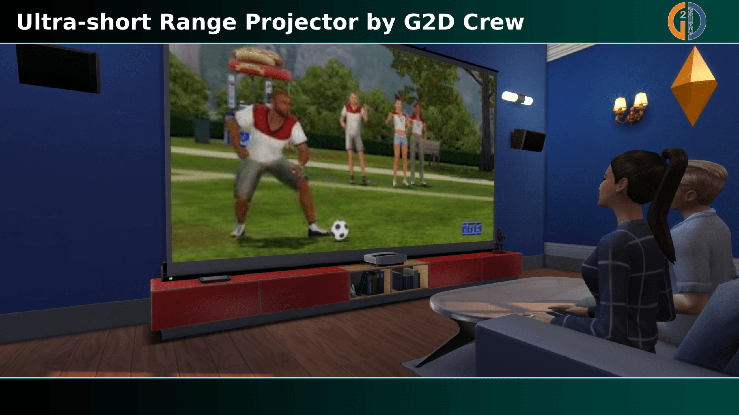 Ultra-short range projector by G2D Crew - Gallery - The Sims 4 Build ...