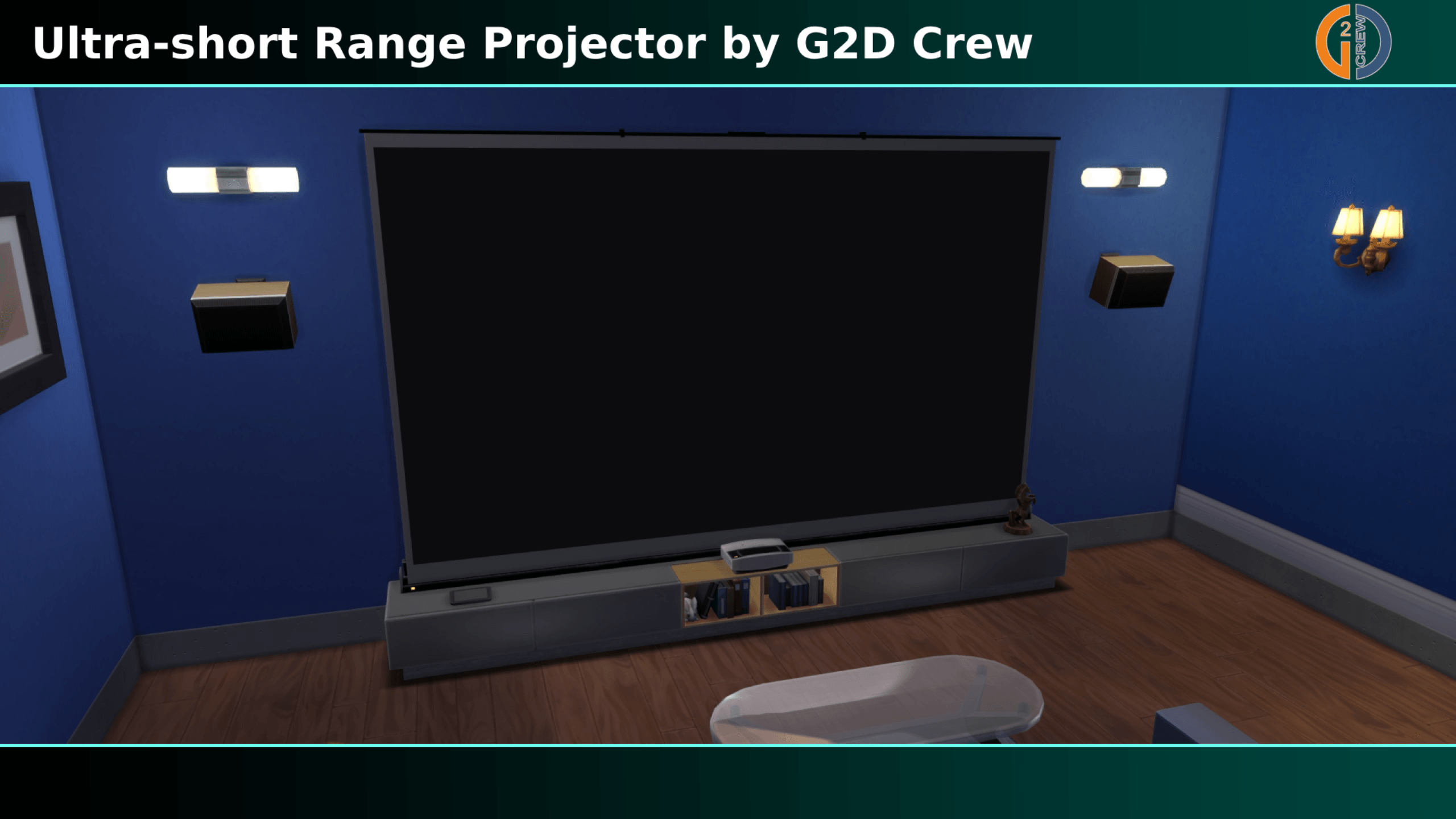 Ultra-short range projector by G2D Crew - Gallery - The Sims 4 Build ...