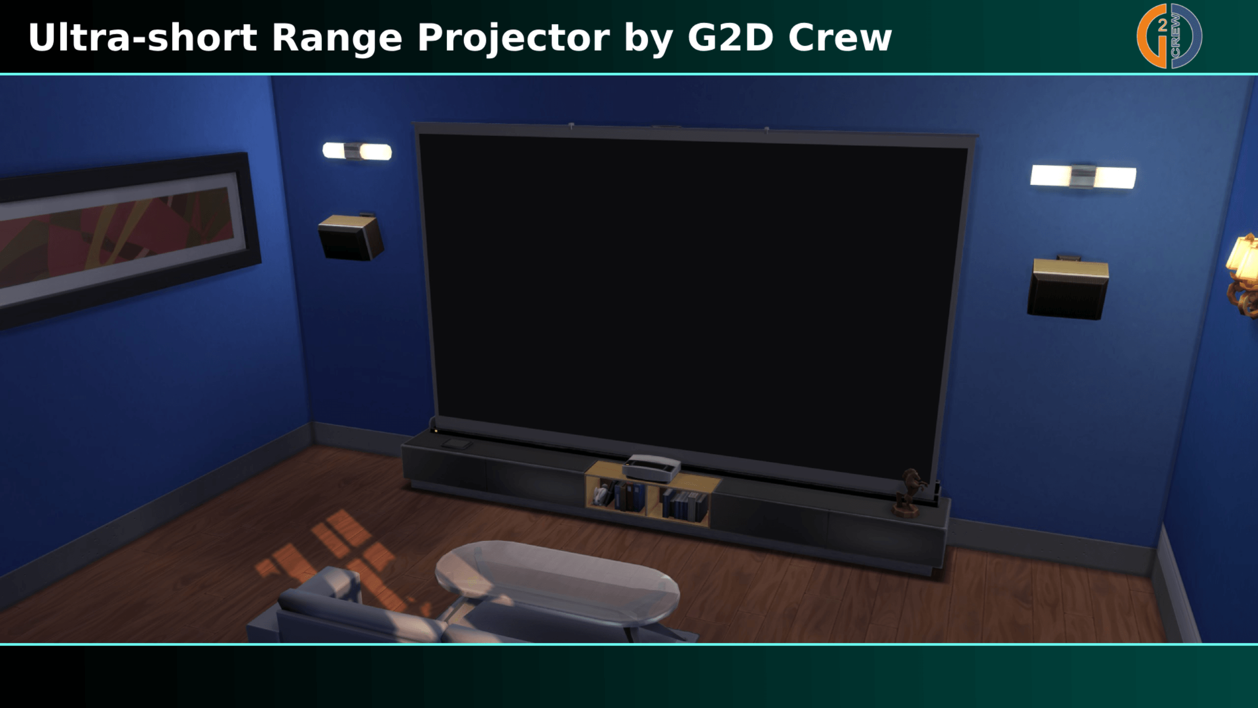 Ultra-short range projector by G2D Crew - Gallery - The Sims 4 Build ...