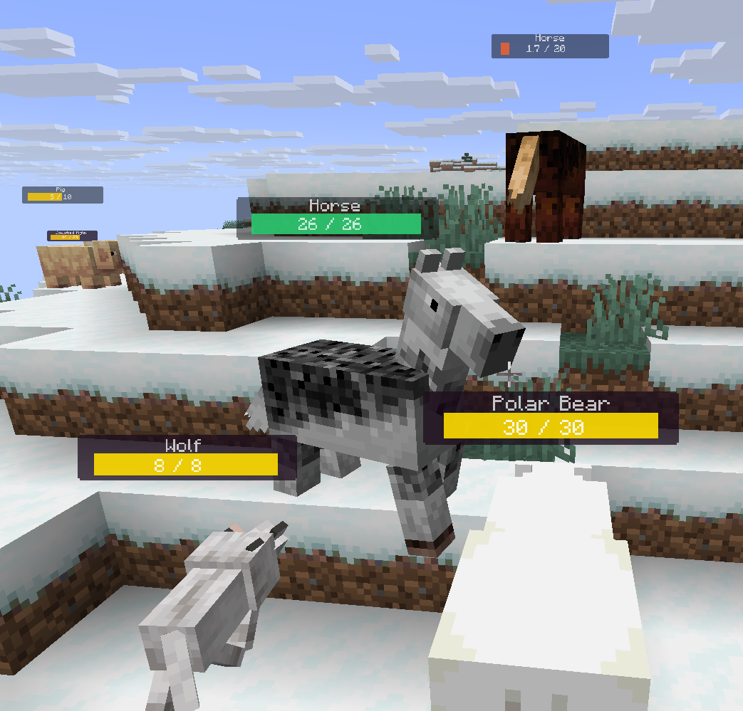 Simple Hp Bar - Gallery - Minecraft Mods - CurseForge