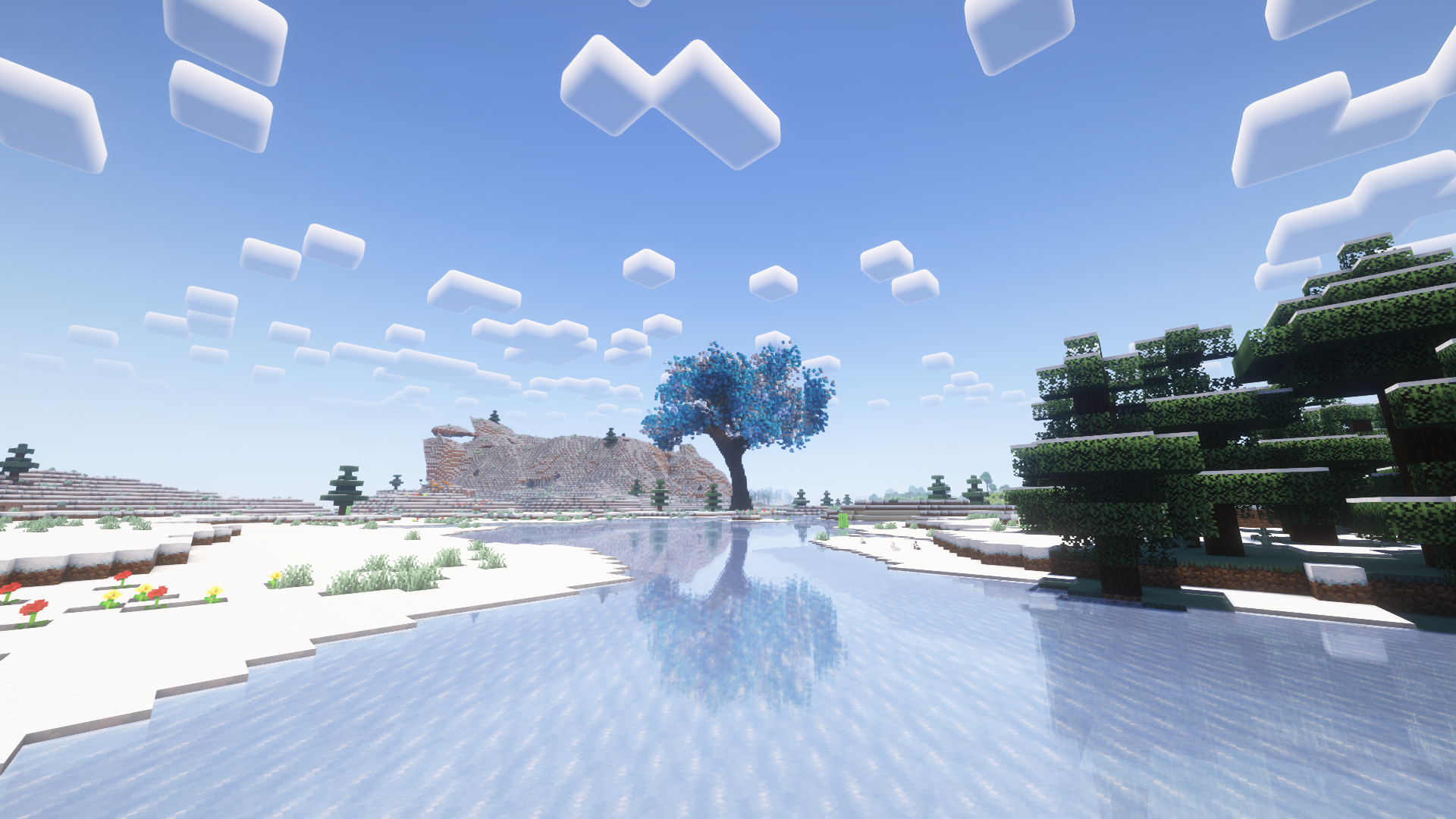 Giant Snowy Tree - Minecraft Mods - CurseForge