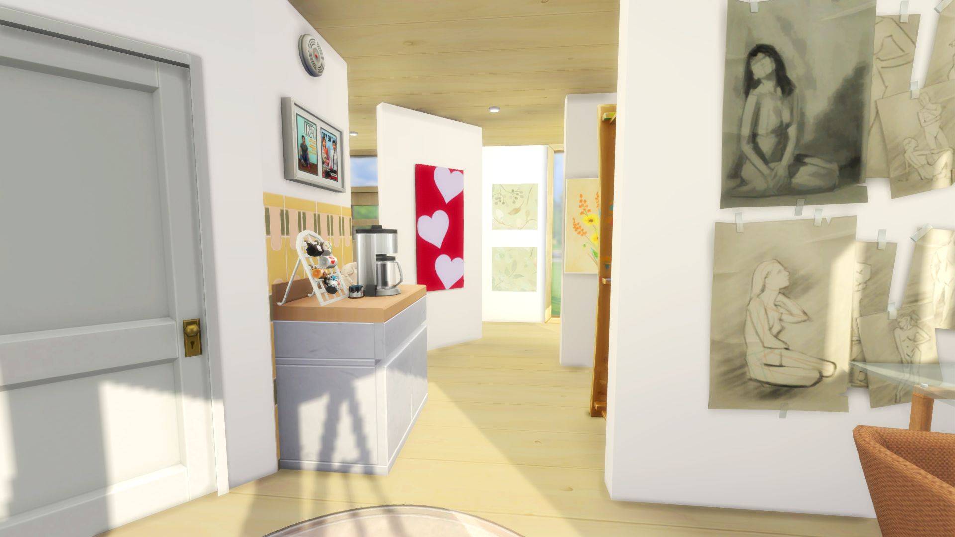 Career Rooms - Artist Studio & Gallery - The Sims 4 Rooms / Lots ...