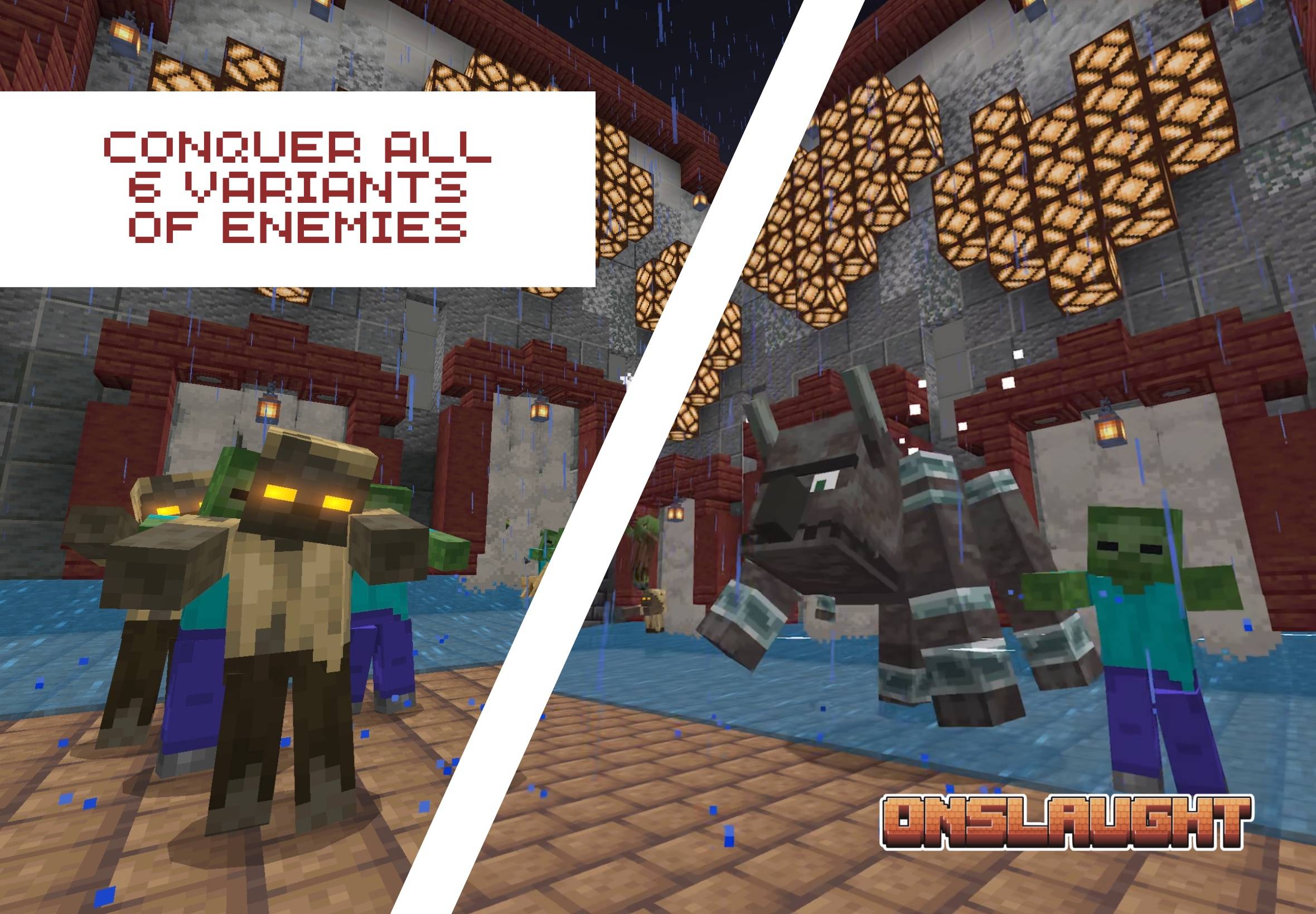 Onslaught Gallery Minecraft Bedrock Maps Curseforge