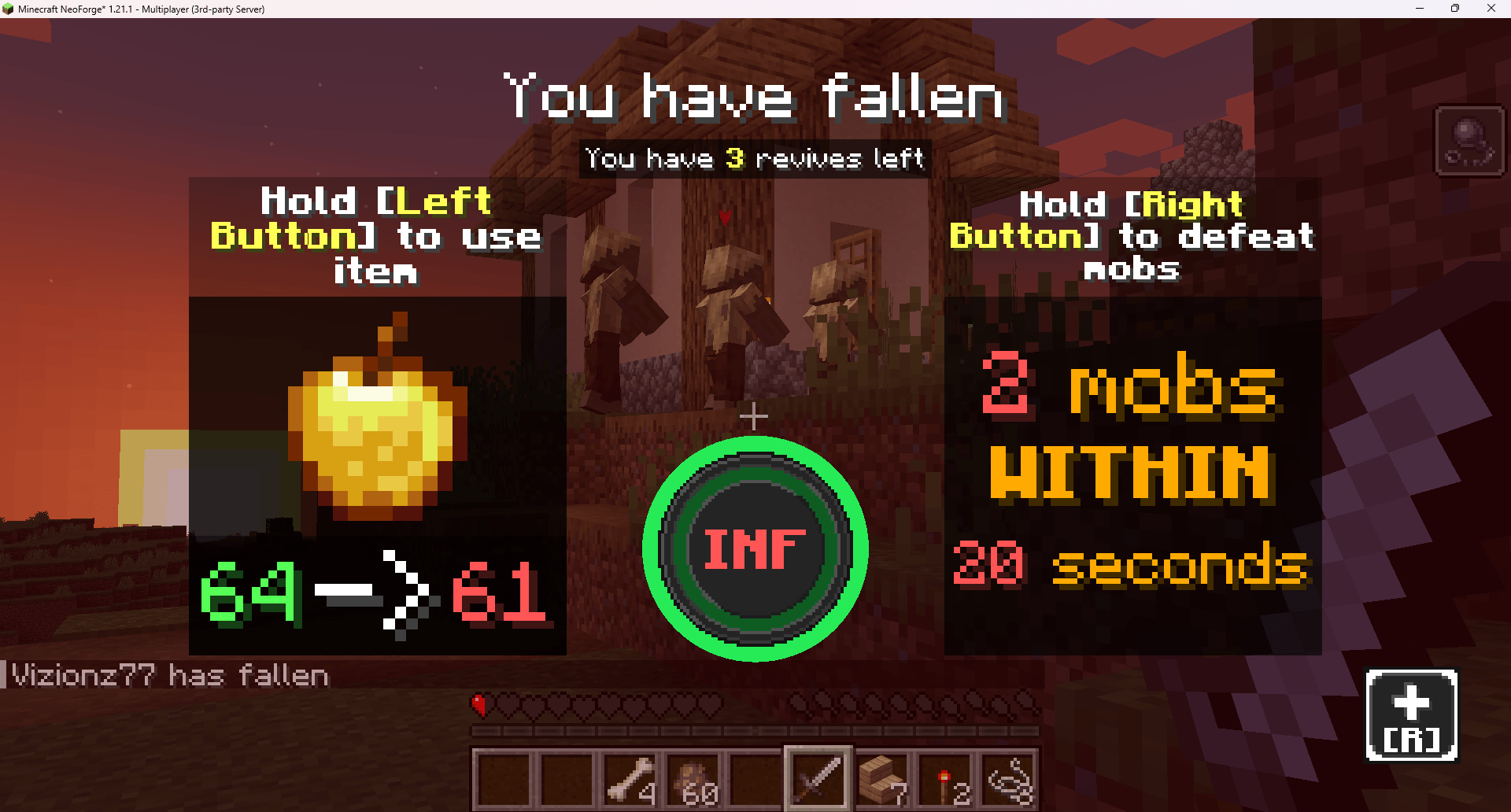 Revive Me! - Player Revival Mod - Gallery - Minecraft Mods - CurseForge