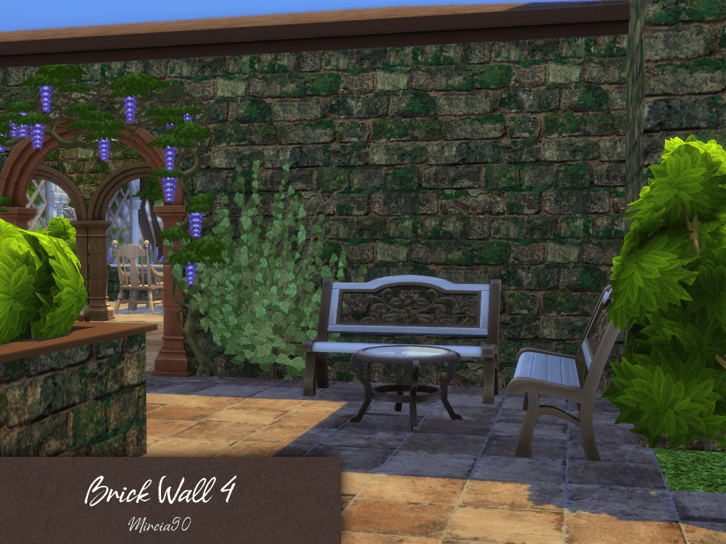 Brick Wall #4 - Gallery - The Sims 4 Build / Buy - CurseForge