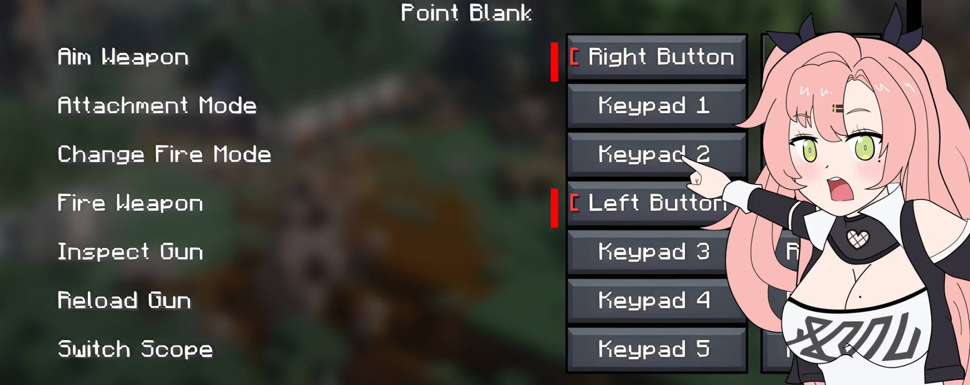 Vic's Point Blank - Keybind Controls & Inversed control - Minecraft Mods - CurseForge
