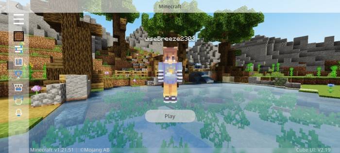 Cube UI - Gallery - Minecraft Bedrock Texture Packs - CurseForge