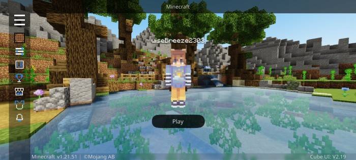 Cube UI - Gallery - Minecraft Bedrock Texture Packs - CurseForge