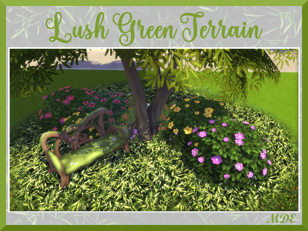 Lush Green Terrain Set - Gallery - The Sims 4 Build / Buy - CurseForge