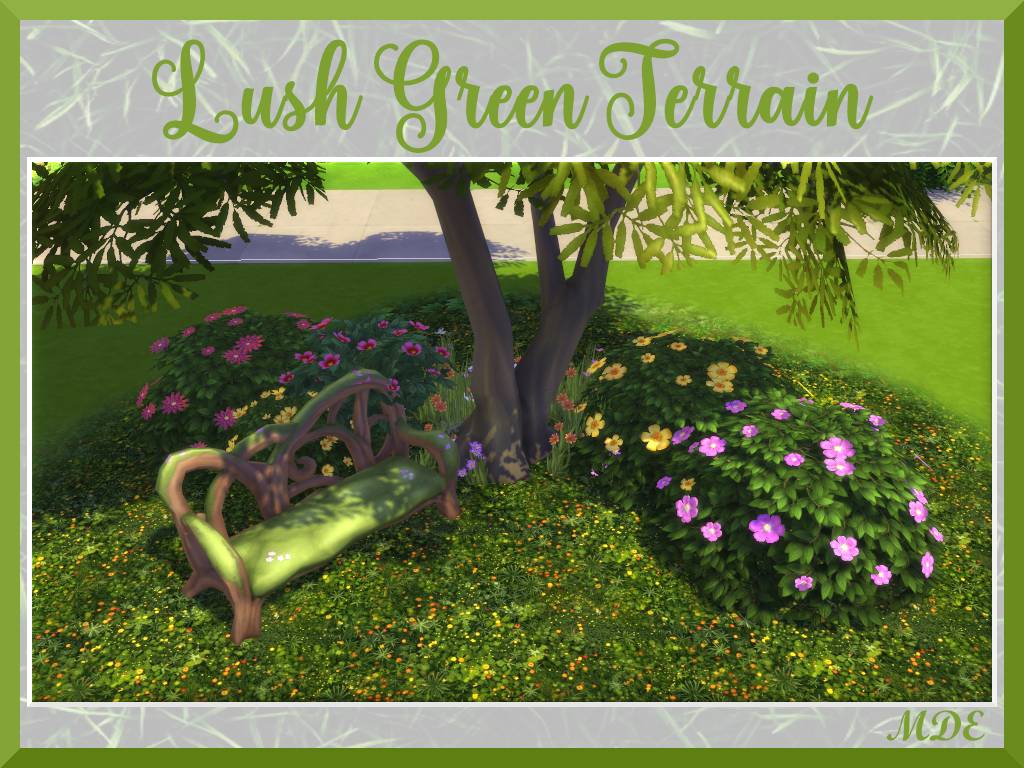 Lush Green Terrain Set - Gallery - The Sims 4 Build / Buy - CurseForge