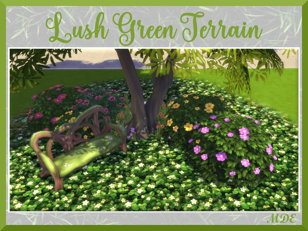 Lush Green Terrain Set - Gallery - The Sims 4 Build / Buy - CurseForge