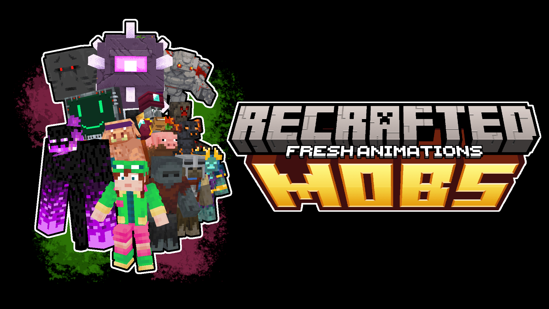 ReCrafted Mobs x Fresh Animations - Minecraft Resource Packs - CurseForge
