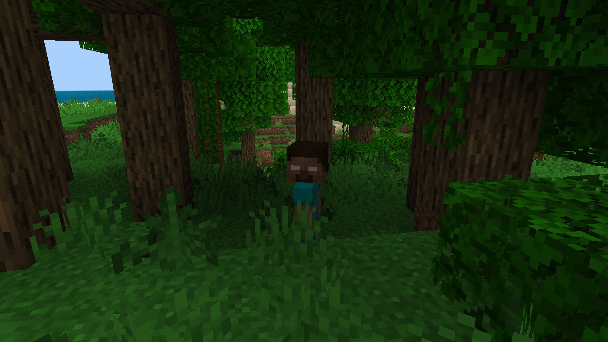 Herobrine Over Warden - Gallery - Minecraft Bedrock Texture Packs - CurseForge