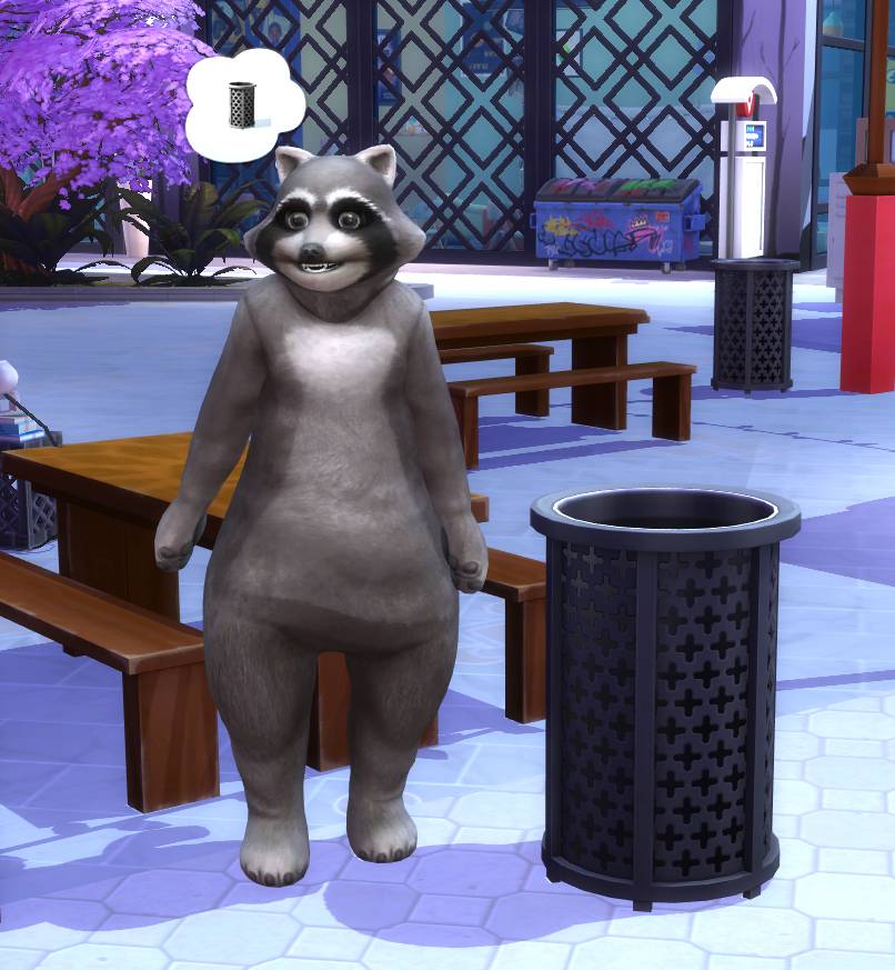 Raccoon Situation Outfits Begone - The Sims 4 Mods - CurseForge