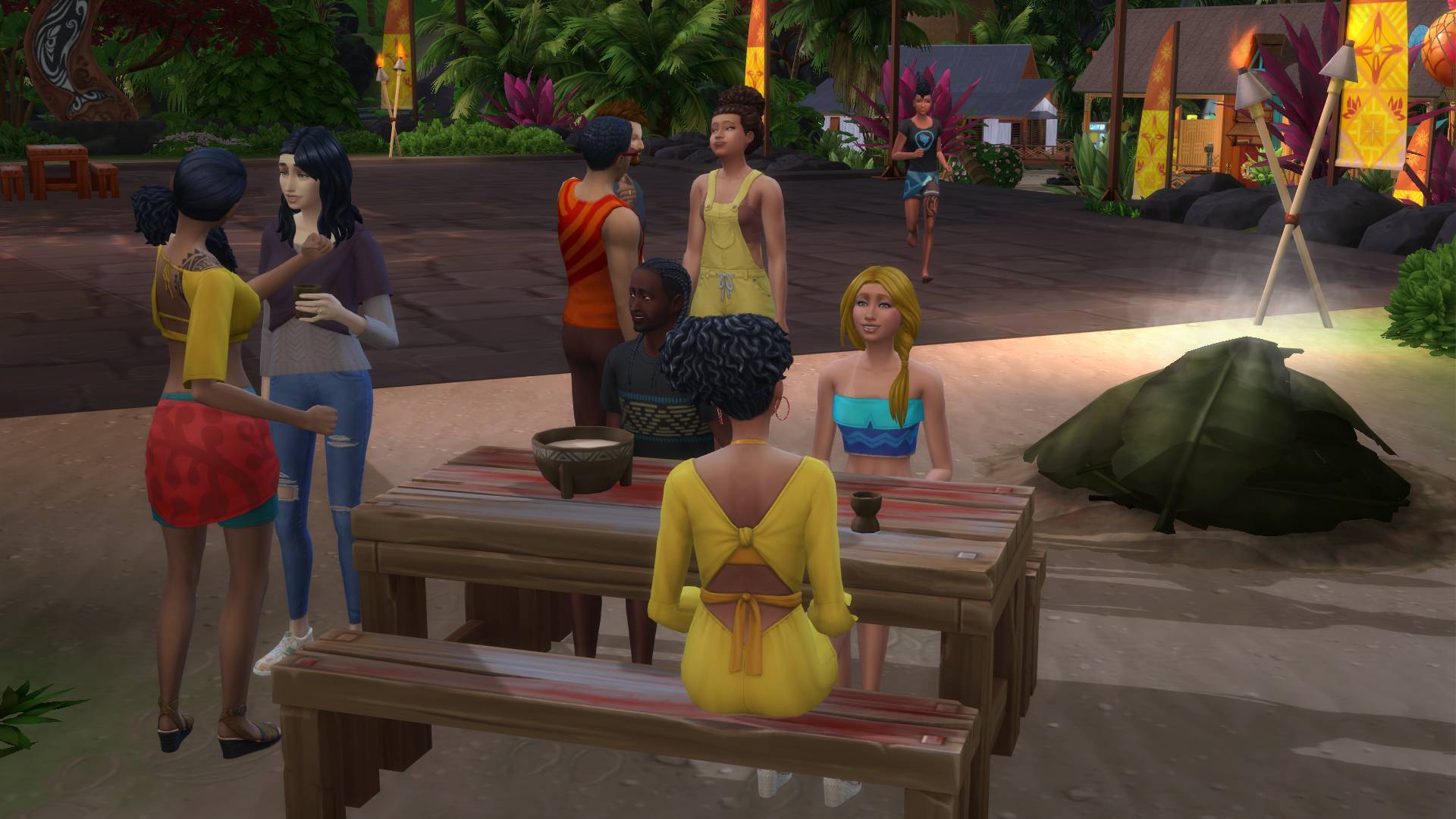 Islanders Situation Outfits Begone! - The Sims 4 Mods - CurseForge