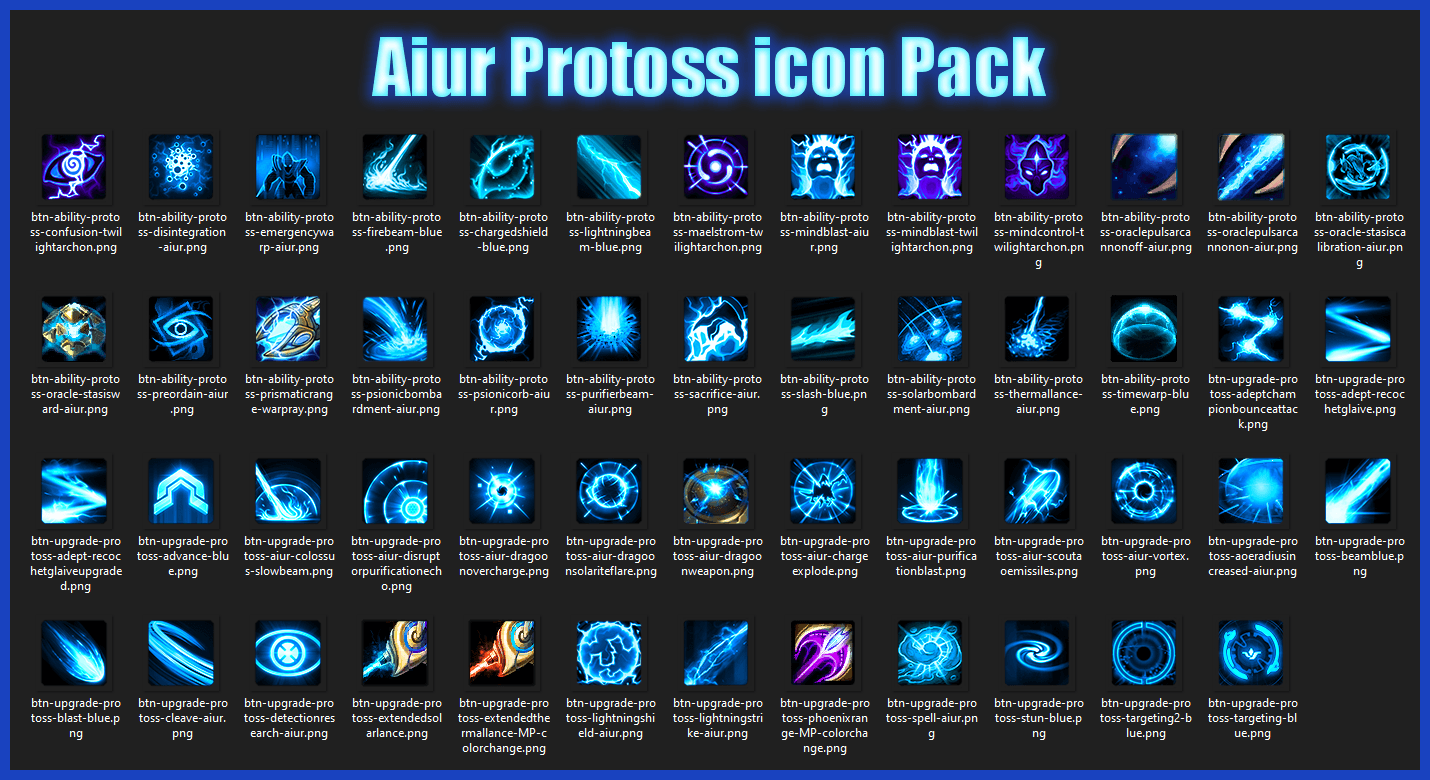 DaveSpectre's Icon & Wireframe packs - Gallery - StarCraft II Assets ...