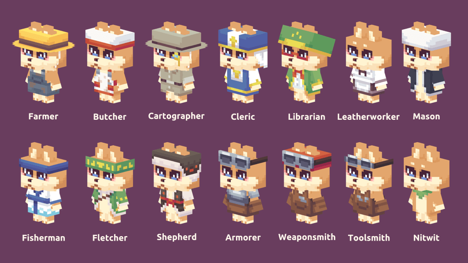 Wagi's Furry Villager - Gallery - Minecraft Resource Packs - CurseForge