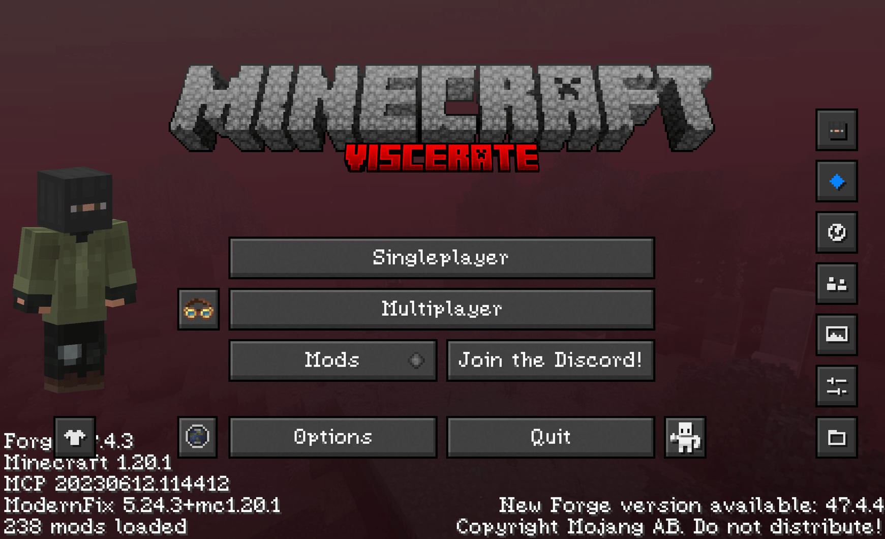 VISCERATE Custom Panorama - Gallery - Minecraft Resource Packs - CurseForge