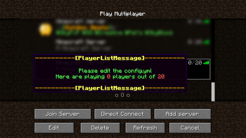 Images - PlayerListMessage - Bukkit Plugins - Projects - Bukkit