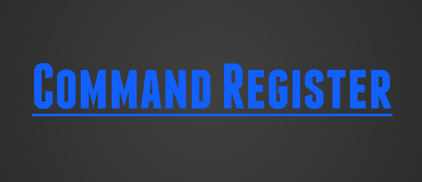 Images - CommandRegister - Bukkit Plugins - Projects - Bukkit