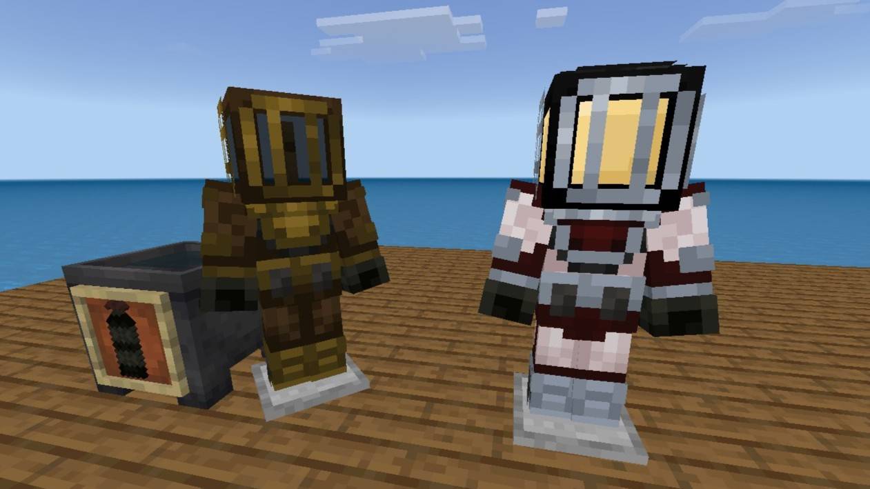 Diving Suits Galore - Gallery - Minecraft Bedrock Addons - CurseForge