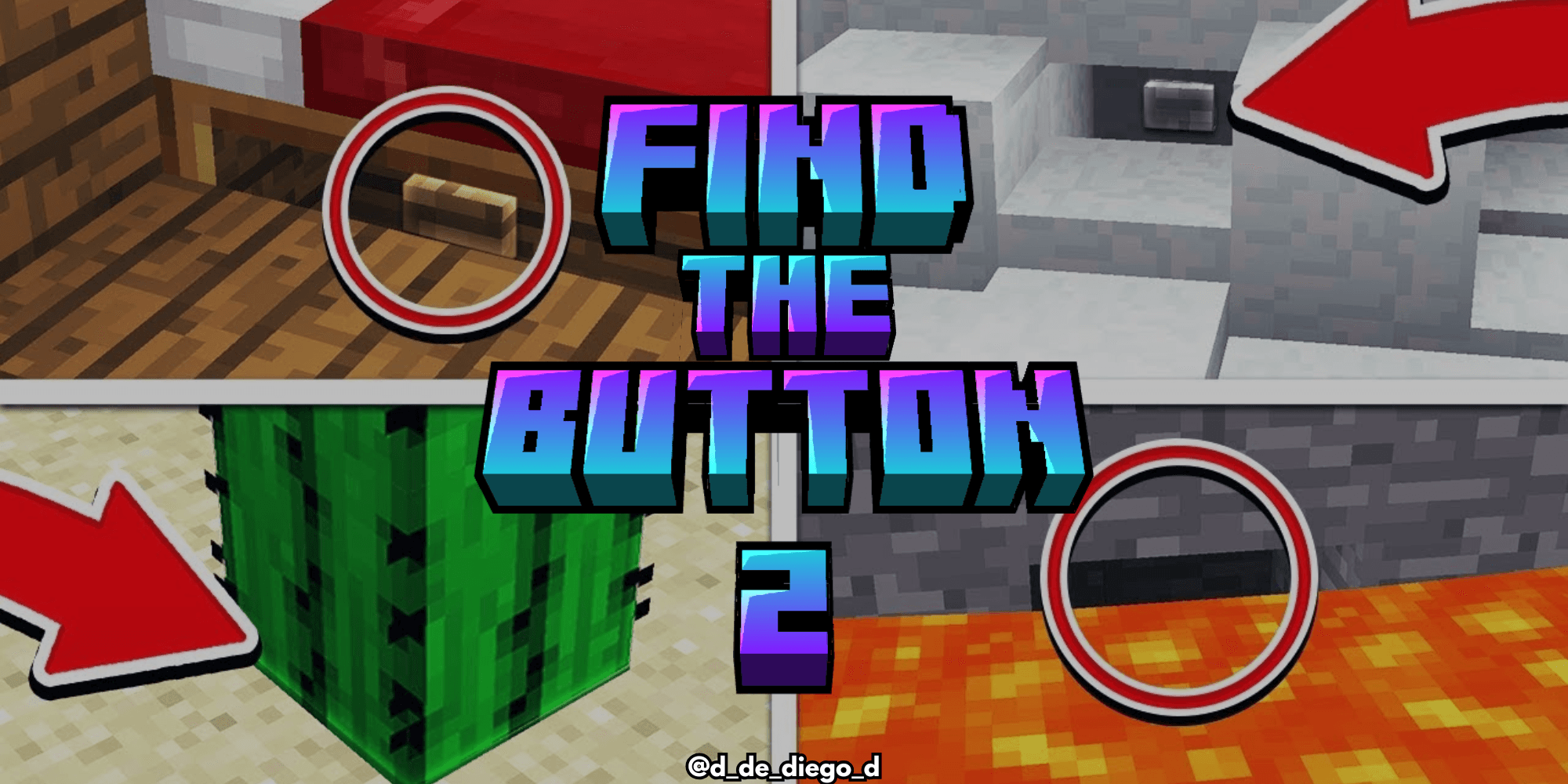 Find The Button Plus 2 - Minecraft Worlds - CurseForge