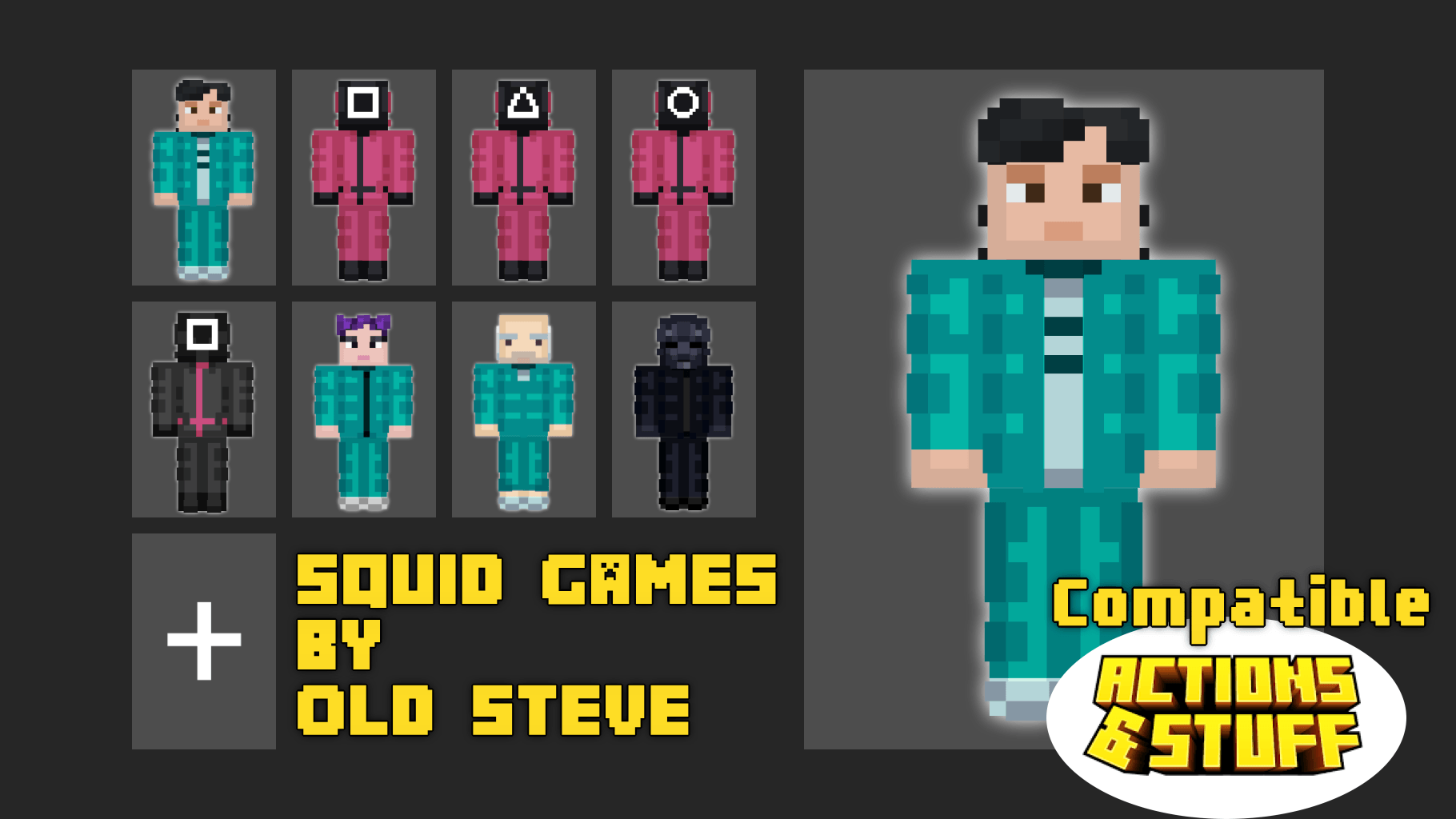 Invincible skin pack | Minecraft Skin Packs