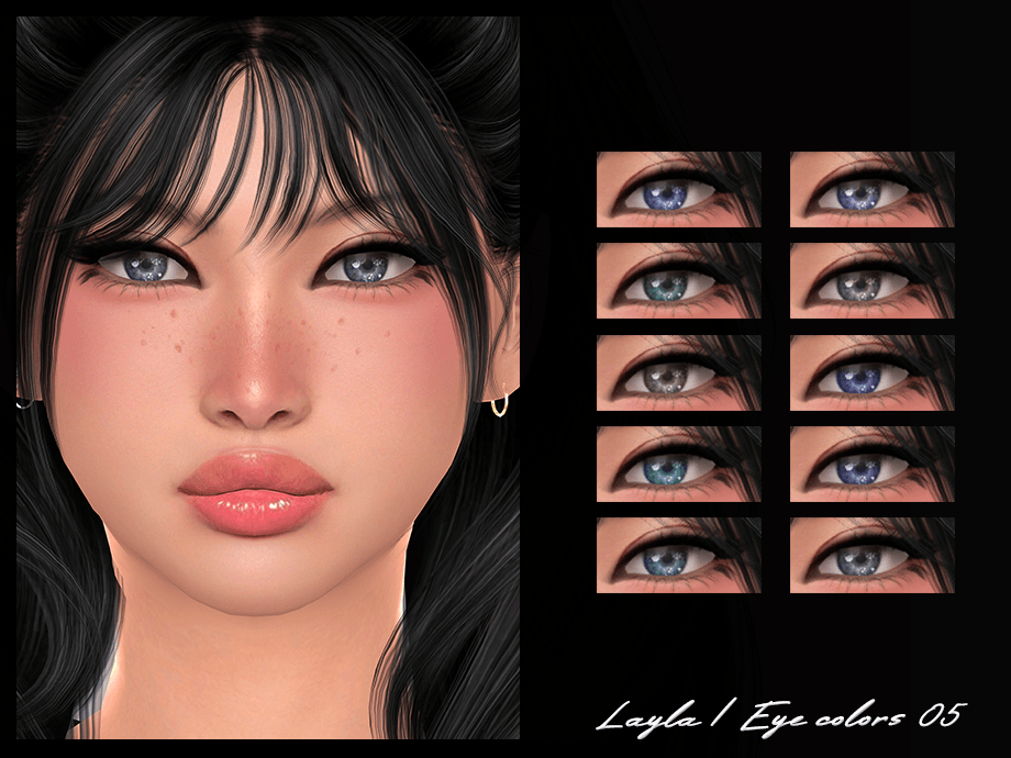 Layla - Eyes L05 - The Sims 4 Create a Sim - CurseForge