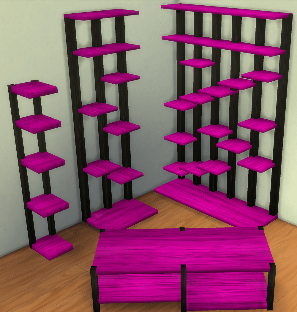 BoFay's Shelving Unit Set - Gallery - The Sims 4 Build / Buy - CurseForge