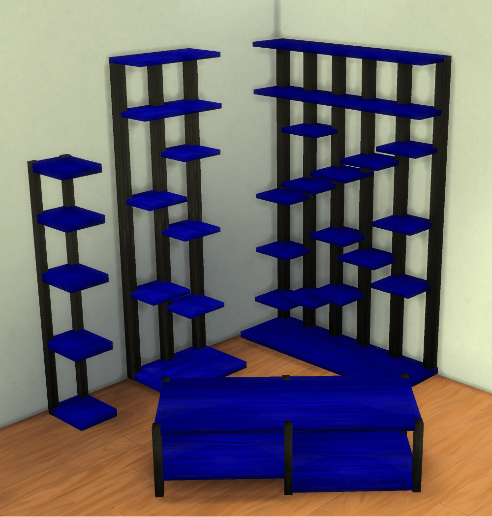 BoFay's Shelving Unit Set - Gallery - The Sims 4 Build / Buy - CurseForge