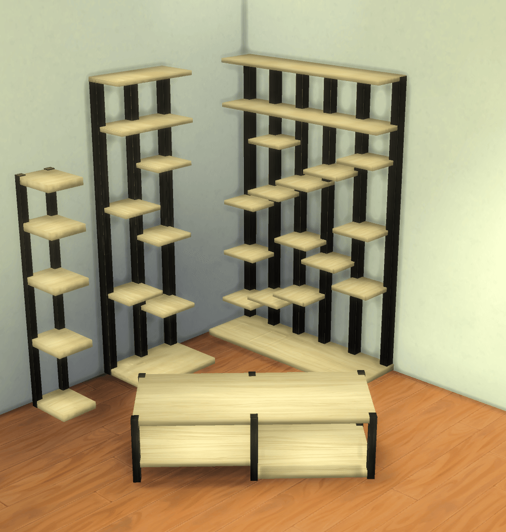 BoFay's Shelving Unit Set - Gallery - The Sims 4 Build / Buy - CurseForge