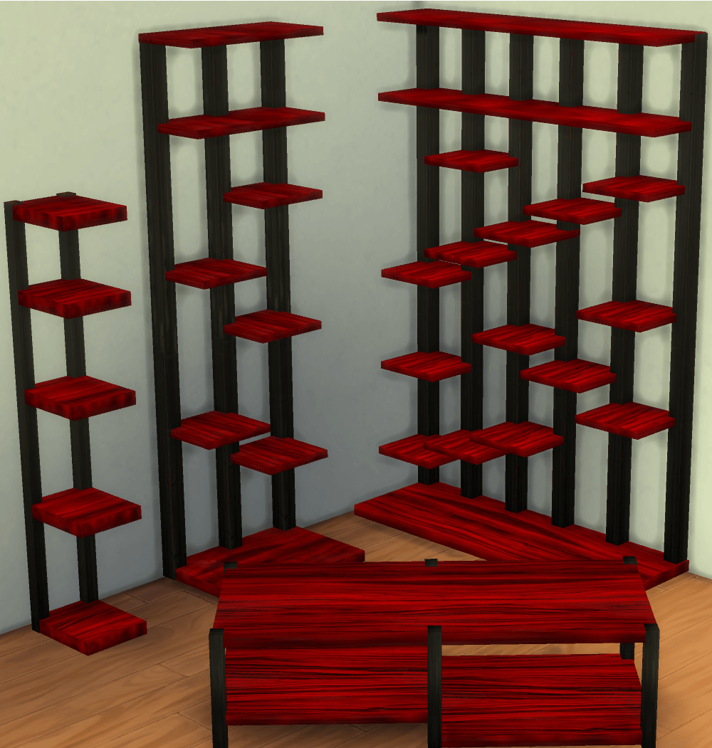 BoFay's Shelving Unit Set - Gallery - The Sims 4 Build / Buy - CurseForge