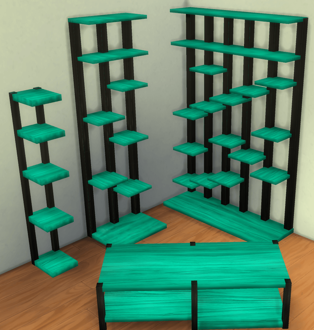 BoFay's Shelving Unit Set - Gallery - The Sims 4 Build / Buy - CurseForge
