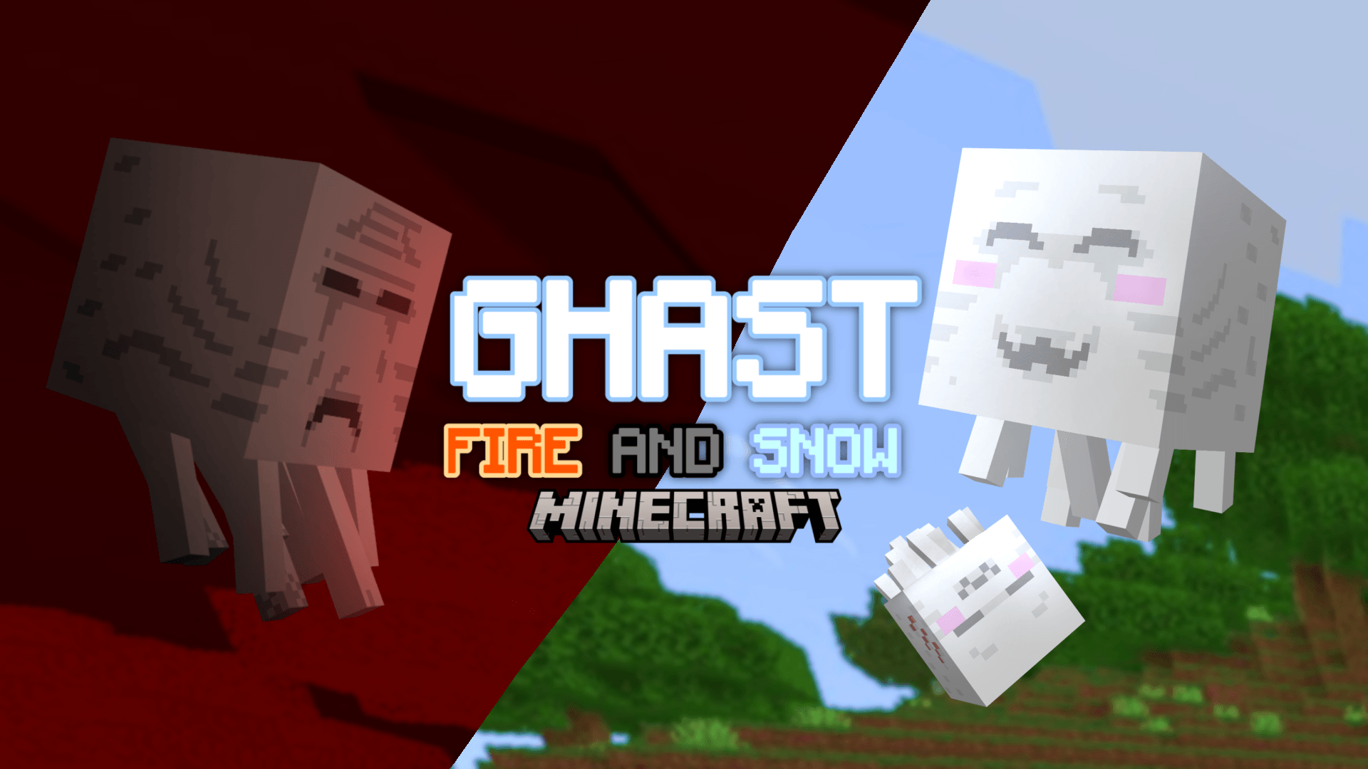 Ghast Fire and Snow - Gallery - Minecraft Bedrock Texture Packs - CurseForge