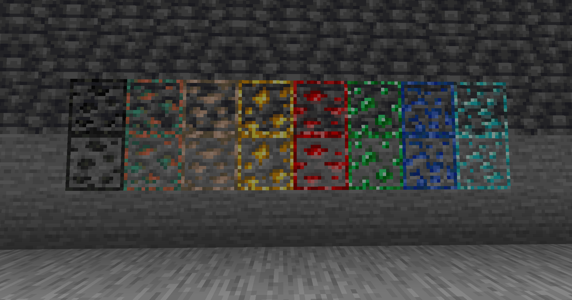 True Ore Borders By Kukiz - Gallery - Minecraft Resource Packs - CurseForge