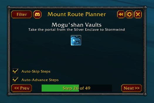 Mount Route Planner - A Collector's Bounty Guide - World of Warcraft ...