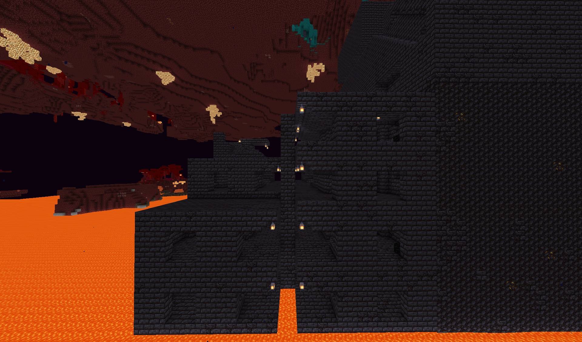 A Bastion Remnant Hoglin Stable Reforged - Gallery - Minecraft Mods ...