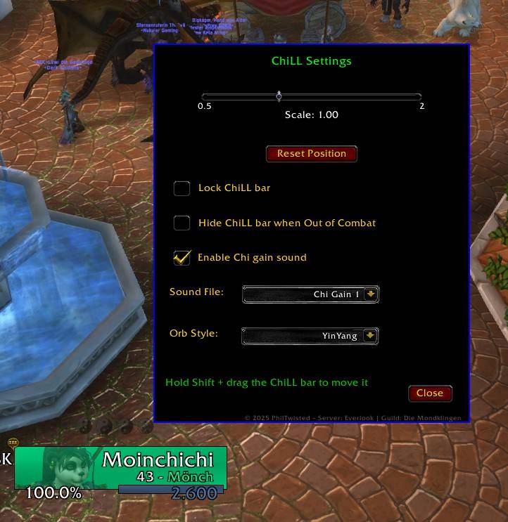 ChiLL - Monk Chi Orb Bar for MoP Classic - Gallery - World of Warcraft ...