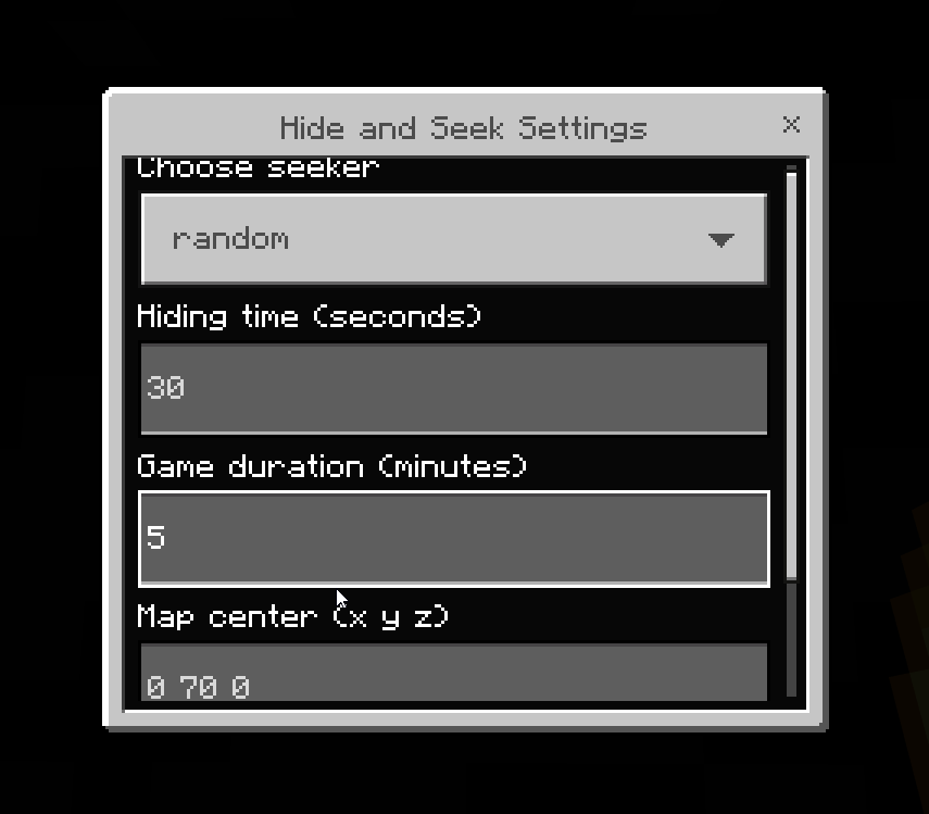Hide & Seek ADDON Lite - Gallery - Minecraft Bedrock Addons - CurseForge