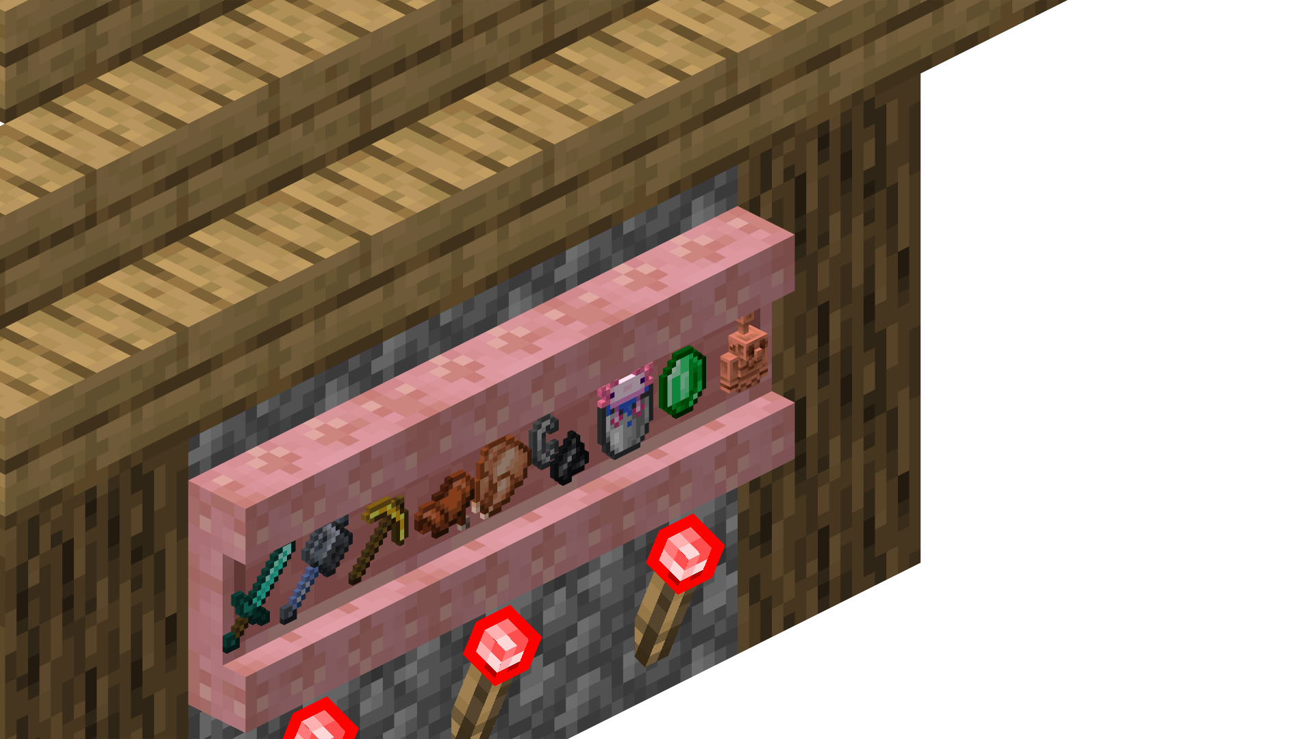 Backported Shelves - Minecraft Mods - CurseForge