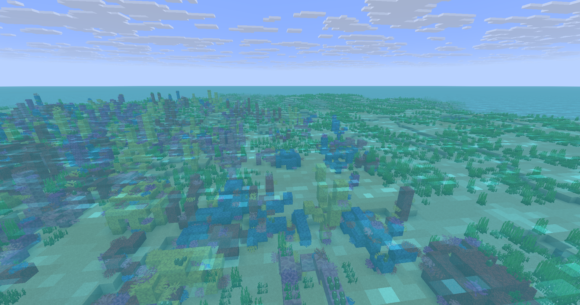 Warm Ocean Only World (No Sea Structures) - Gallery - Minecraft Data ...