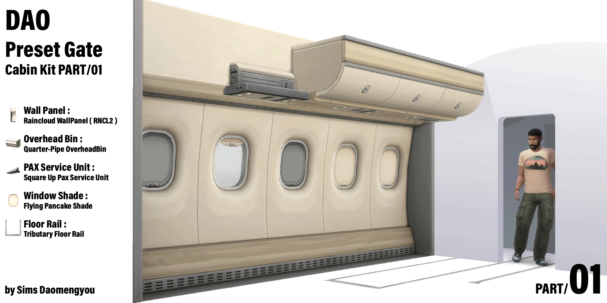 DAO｜PresetGate CabinKit Part01 - The Sims 4 Build / Buy - CurseForge