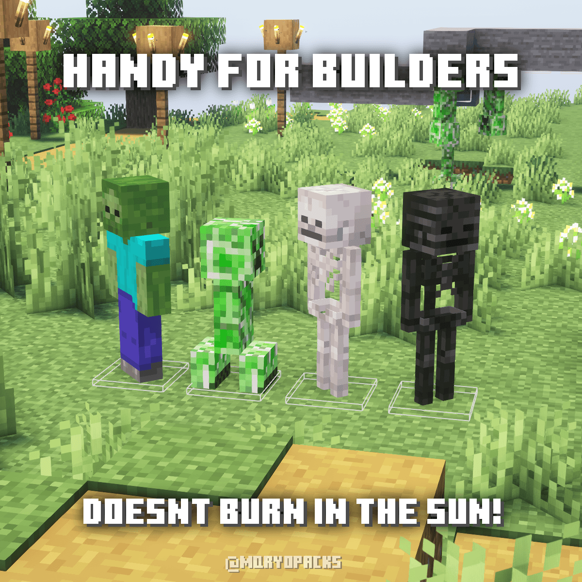 Mqryo's Mob Statues - Gallery - Minecraft Resource Packs - CurseForge