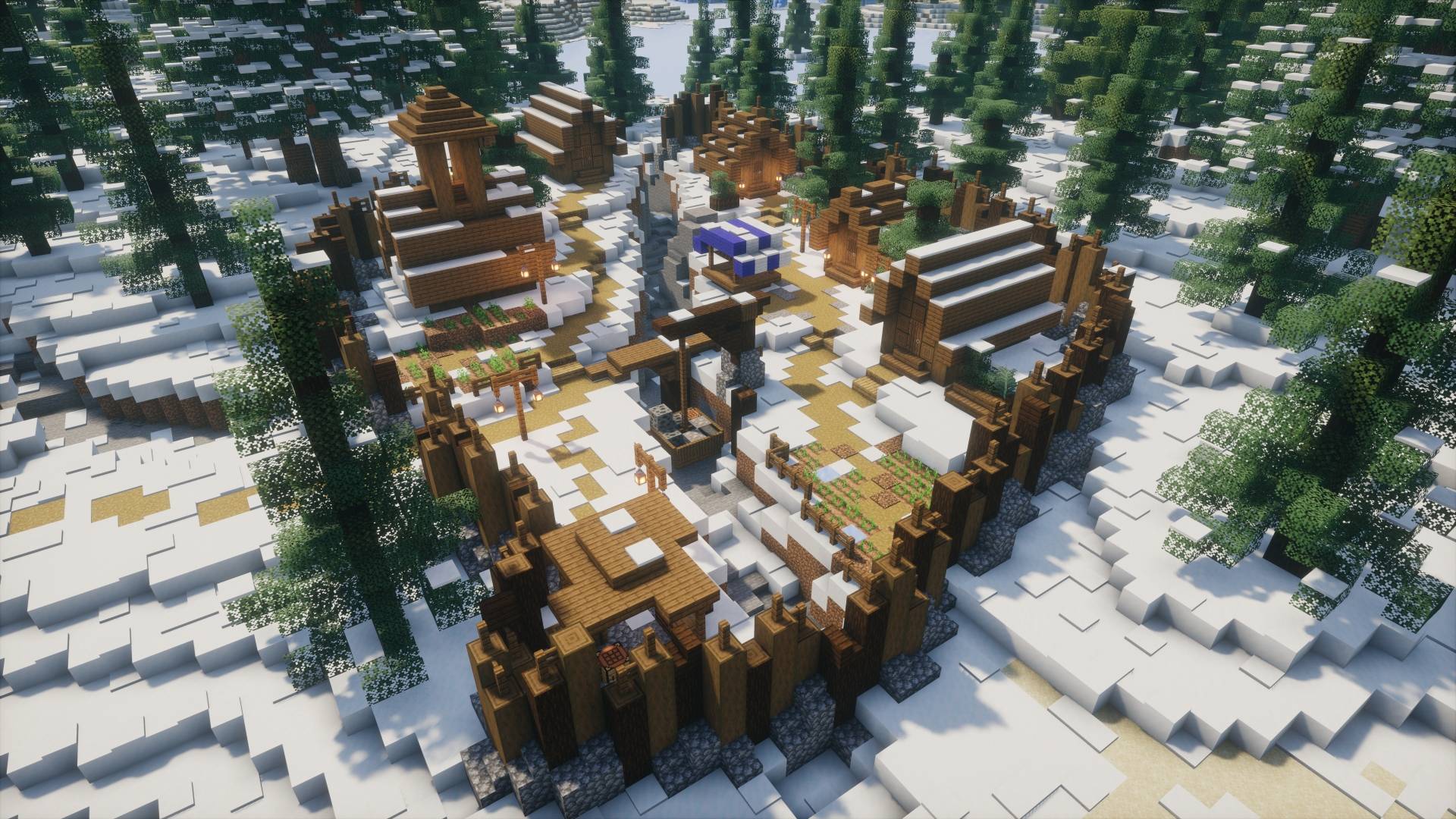 Plane Crash: Frozen Tundra - Gallery - Minecraft Worlds - CurseForge