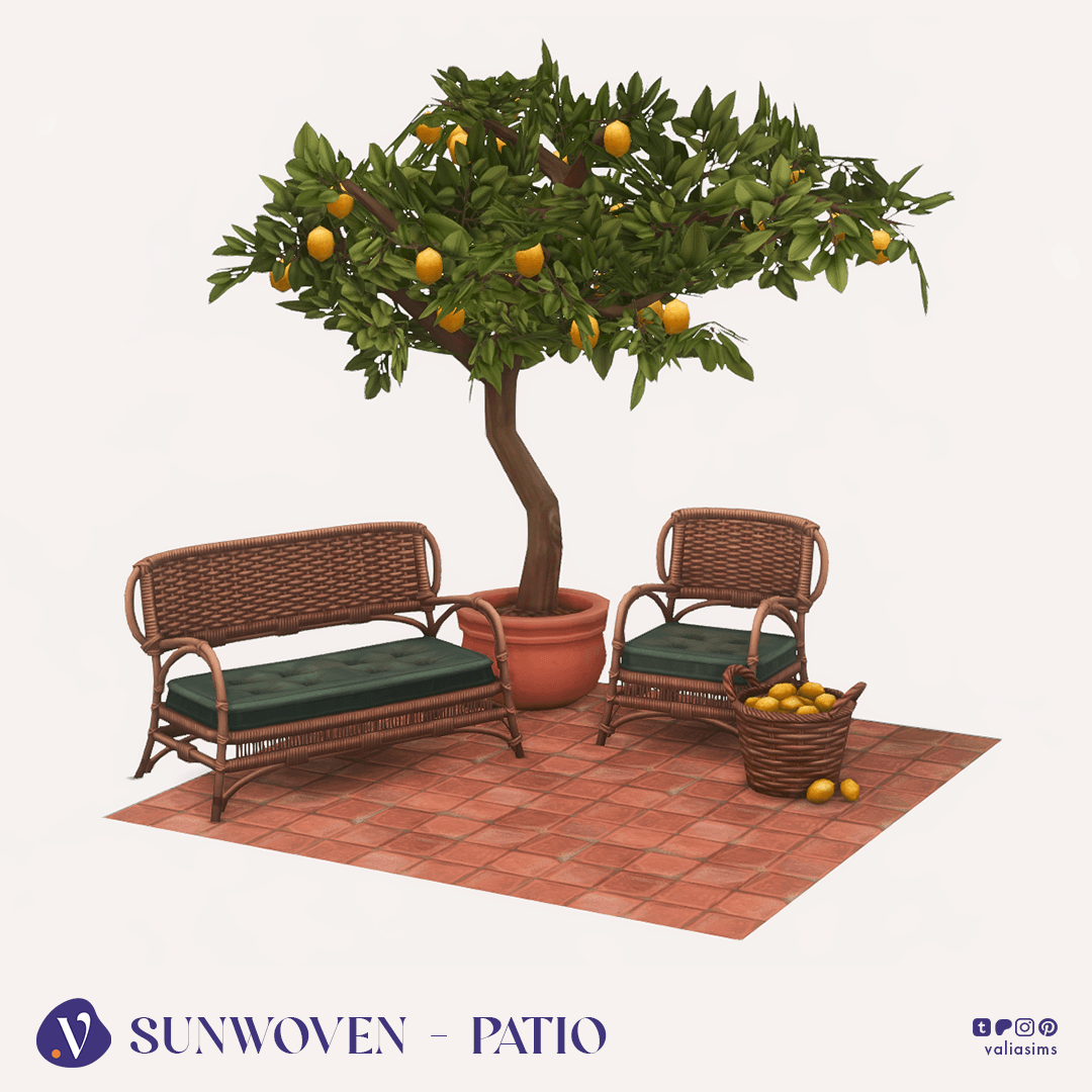 Sunwoven - Patio - Gallery - The Sims 4 Build / Buy - CurseForge