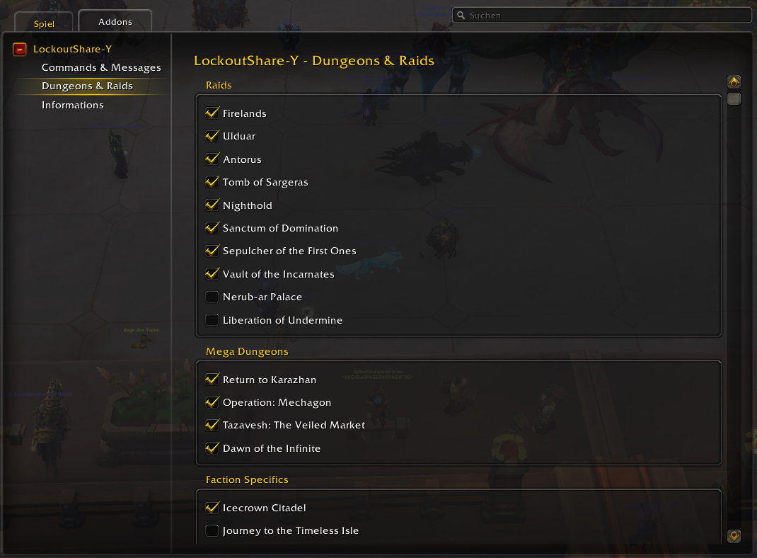 LockoutShare-Y - Gallery - World of Warcraft Addons - CurseForge
