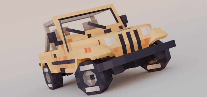 JNSO's Ultimate Jeep Wrangler YJ - Gallery - Minecraft Bedrock Addons ...