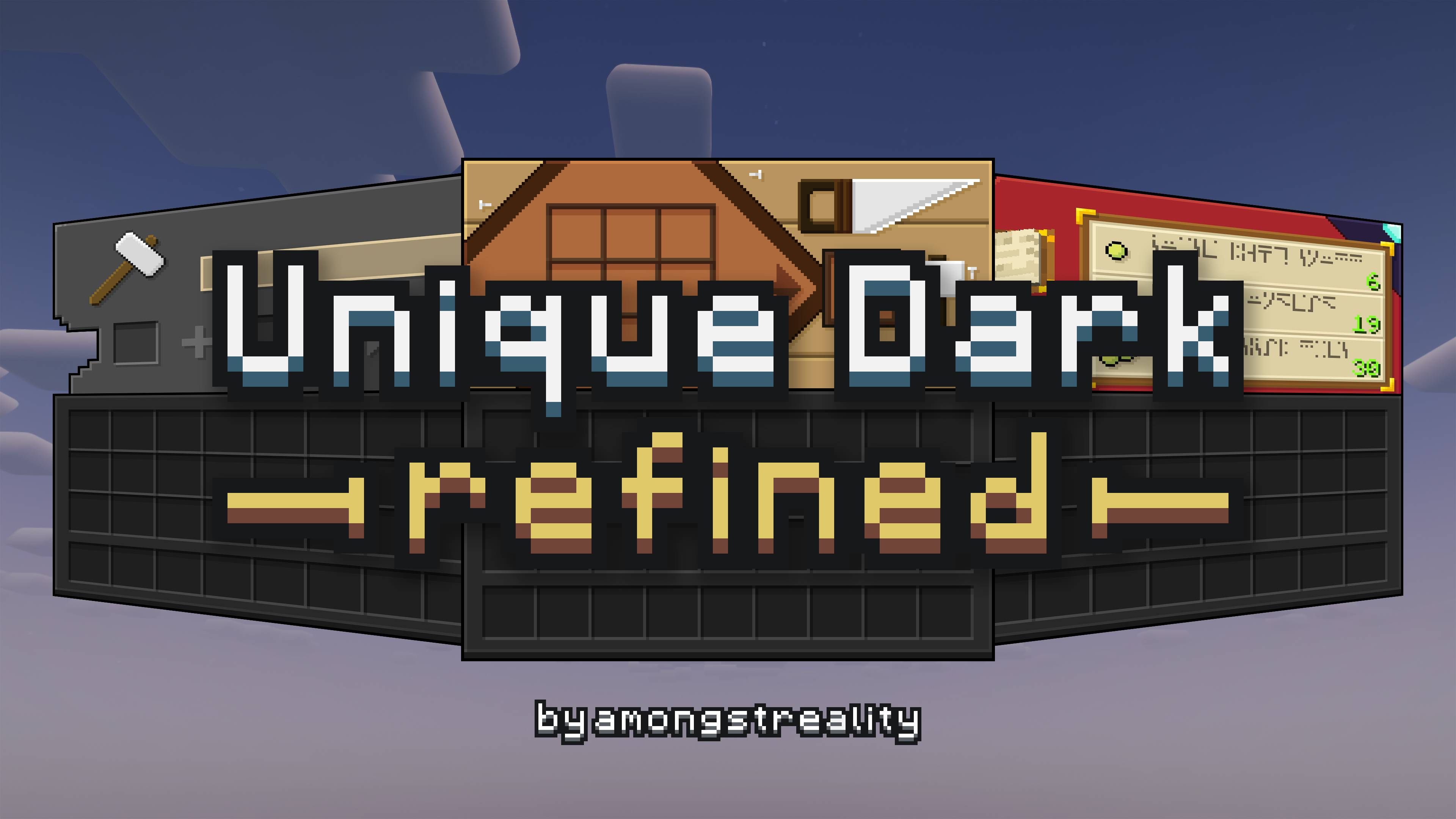 Unique Dark Refined - Minecraft Resource Packs - CurseForge